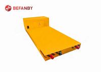 China Customized Table Size Electrical Rail Transport Cart With Remote Control for sale