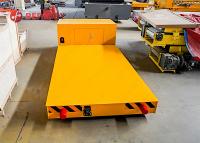 China Customized Table Size Electrical Rail Transport Cart With Remote Control for sale