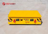 China Steerable 2 Ton Capacity Trackless Transfer Cart With Remote Control for sale