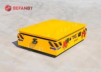 China Steerable 2 Ton Capacity Trackless Transfer Cart With Remote Control for sale
