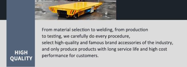 Remote Control Q235 Mold Transfer Cart , 25 Tons Bay To Bay Die Change Cart