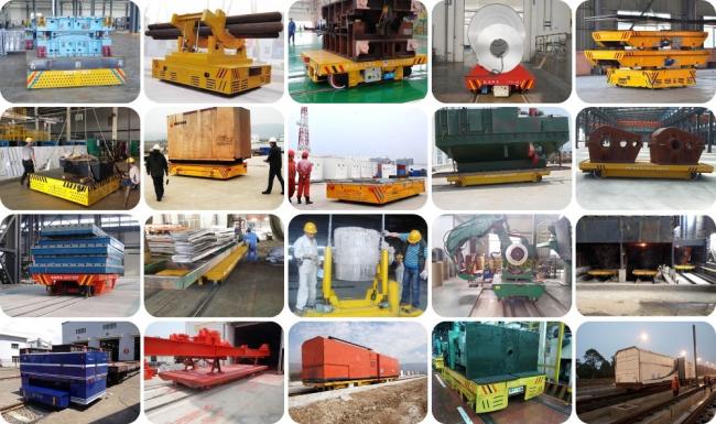 Remote Control Q235 Mold Transfer Cart , 25 Tons Bay To Bay Die Change Cart