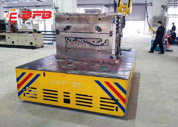 PLC Control Automated Steerable Battery Powered Electric Trackless Transfer Cart