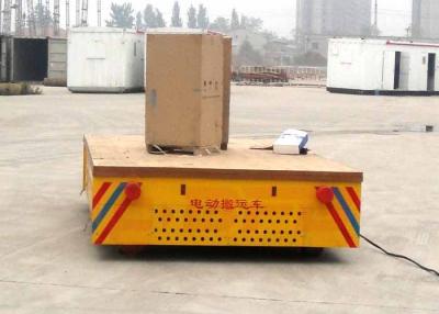China Carro sin rieles eléctrico de la transferencia de la tabla grande para el material que mueve color modificado para requisitos particulares en venta