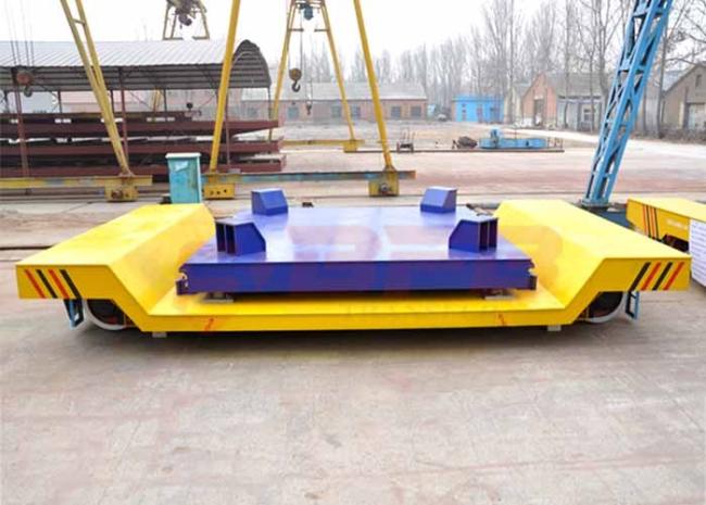 High Temperature Battery Power Billet Transfer Car On Steel Rails