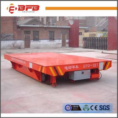 China Heavy Duty Storage Warehouse Use Motorized Transfer Cart for sale