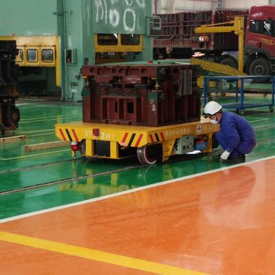 China Injection Mould Battery Transfer Cart 0 - 20m / Min Running Speed Long Warranty for sale