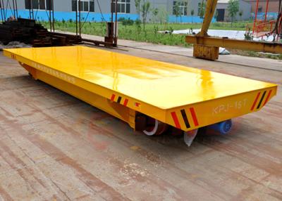 China High Performance Heavy Material Handling Equipment , 16T Motorized Rail Cart for sale
