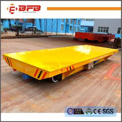 China High Performance Heavy Material Handling Equipment , 16T Motorized Rail Cart for sale
