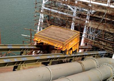 Cina I grandi pezzi meccanici della nave motorizzati trasferiscono il carrello sul carico nominale delle rotaie 15T in vendita