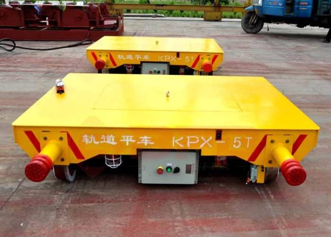 rail coil car with lifting device