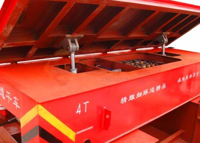 rail material transfer wagon 