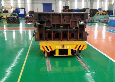 Cina Il carretto di trasferimento della siviera delle ruote Q235 quattro con Telecontrol del cuscinetto di SKF funziona in vendita