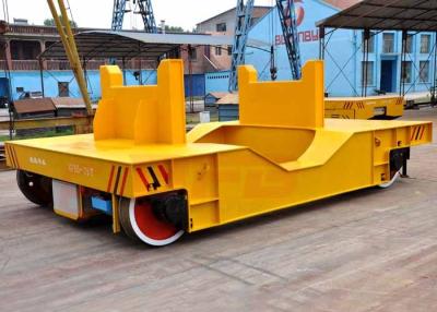 China Metallurgy Plant Coil Transfer Cart , V Frame Motorised Rail Trolley Agricultural Transfer Cart Hydraulic Lifting for sale