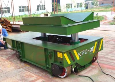 China Box Beam Structure Hydraulic Lifting Device , Customized Industrial Material Carts for sale