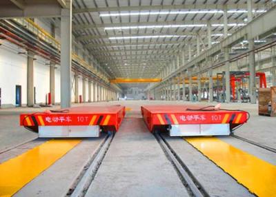 China AC Motor Assembly Line Busbar Powered Transfer Cart Heat Resist With Proximity Switch for sale