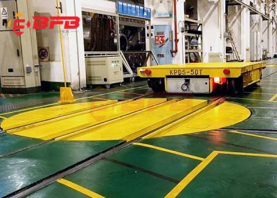 中国 頑丈な物品取扱いの解決の十字柵の移動によって自動化される電気回転盤 販売のため