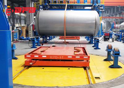 中国 頑丈な物品取扱いの解決の十字柵の移動によって自動化される電気回転盤 販売のため