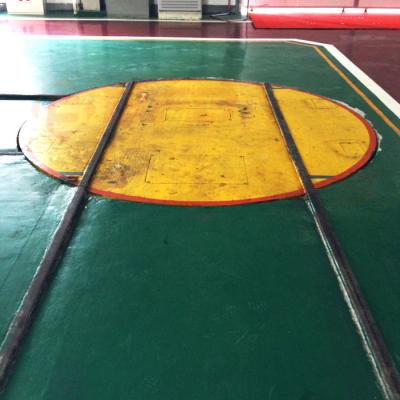 中国 柵の電気トレーラーによって取付けられる物品取扱いの解決自動化される360度 販売のため