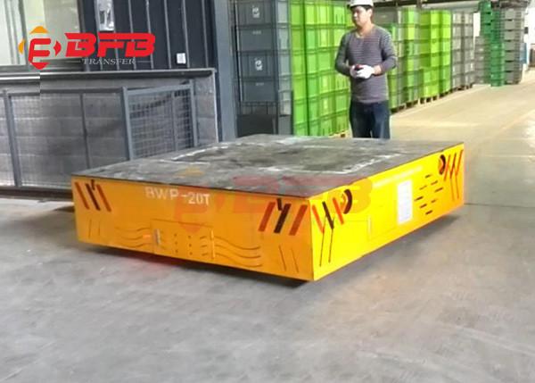 Large Mold Trackless Transfer Carriage Motorized Transfer Cart Manufacturer