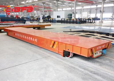 China SKF Bearing Battery Powered Cart , Cast Steel Wheel Propelled Die Transfer Cart for sale