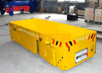 中国 曲げられた柵500Tの負荷20m/Minは移動のトロリーにモーターを備えました 販売のため