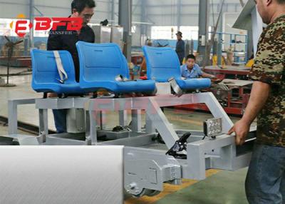 China Automated Inspection Aluminium Lithium Battery Transfer Cart Rail Detect Trolley for sale
