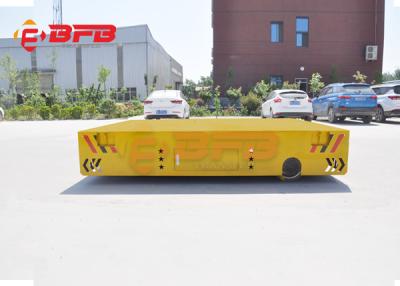 China Q235 Double Motor 20m/Min 10t Trackless Transfer Cart for sale