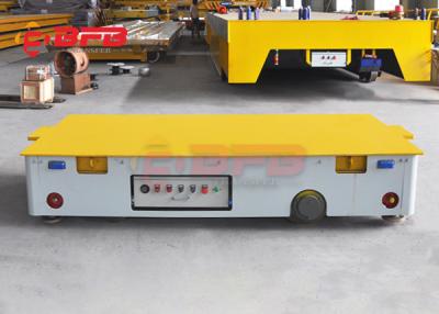 China Q235 Double Motor 20m/Min 10t Trackless Transfer Cart for sale