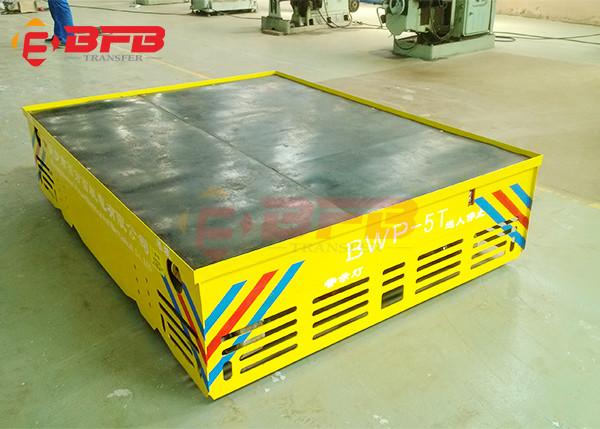 Fornitore di Smart 10 Ton Steerable Transfer Cart Robot per il trattamento della trave di acciaio