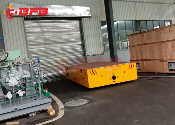 Electric Trackless Agv Battery Powered Trolley For Redar Guidance