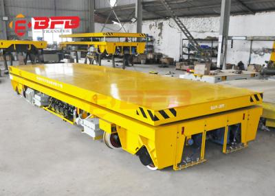 中国 倉庫の兵站学のための20T RGVの柵のシャトルの電池式のカート 販売のため