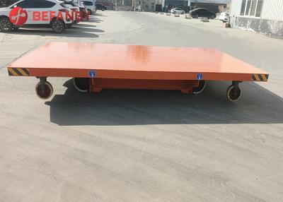 China 10mt Hand Pendant Motorized Transfer Trolley For Concrete Element Transfer for sale