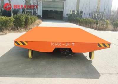 China 10mt Hand Pendant Motorized Transfer Trolley For Concrete Element Transfer for sale