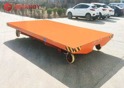 China 10mt Hand Pendant Motorized Transfer Trolley For Concrete Element Transfer for sale