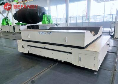 China Lifting Trackless Transfer Vehicle For 30 Tons Central Pipe Rack for sale