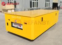 China Steerable Automated Trackless Transfer Cart 50 Ton for sale