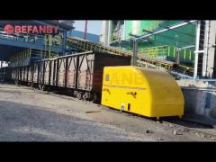 Railway Tow Tractor On Rails And Road