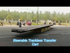 Electric Steel Plate Transfer Cart,Flexible Trackless Battery Trolley