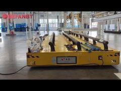 3 Tons Battery Powered Trackless Transfer Cart,Steerable Transfer Trolley For Mold Industry
