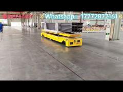 Trolley de transferência sem trilhos personalizado,Veículo de guia automática de bateria de carga pesada