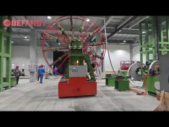 Op maat gemaakte AGV-transferwagen zonder spoor, 35 ton intelligent transferskarretje