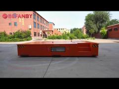 Simple Structure Trackless Transfer Cart,Customized Metal Plant Battery Transfer Trolley