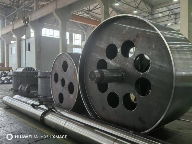 High precision chill roller for film production