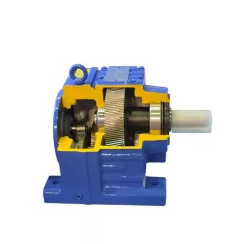Quality R137 Series Helical Gear Motor Reducer with 70~830 N*m Torque and 1.3~6.63 Gear for sale