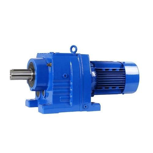 High Torque R Series Straight Shaft Helical Gearbox Speed Reducer
