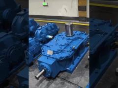 Three Stage Gearbox Industrial Helical Bevel Reduction Gearbox FLENDER Equivalent