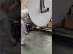 Rolo de refrigeração para moldagem de filme com controlo de temperatura constante