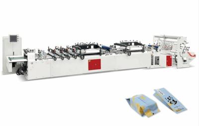 중국 중앙 밀폐 3 면 밀폐 지퍼 가방 만드는 기계 5KW 6000x1200x1500mm 판매용