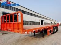 Quality 53FT 4 Axles 70tons Weight Limit Bumper Pull Aluminum Twelve Twist Locks for sale